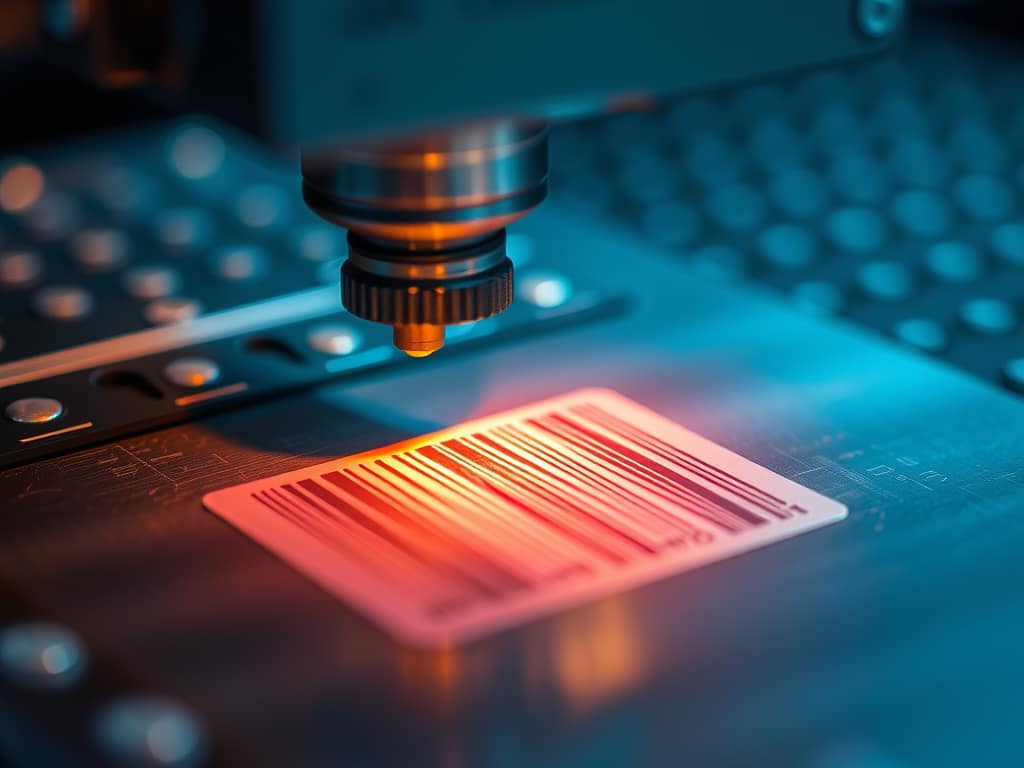 Barcode Tags Engraving verse Embossing tags